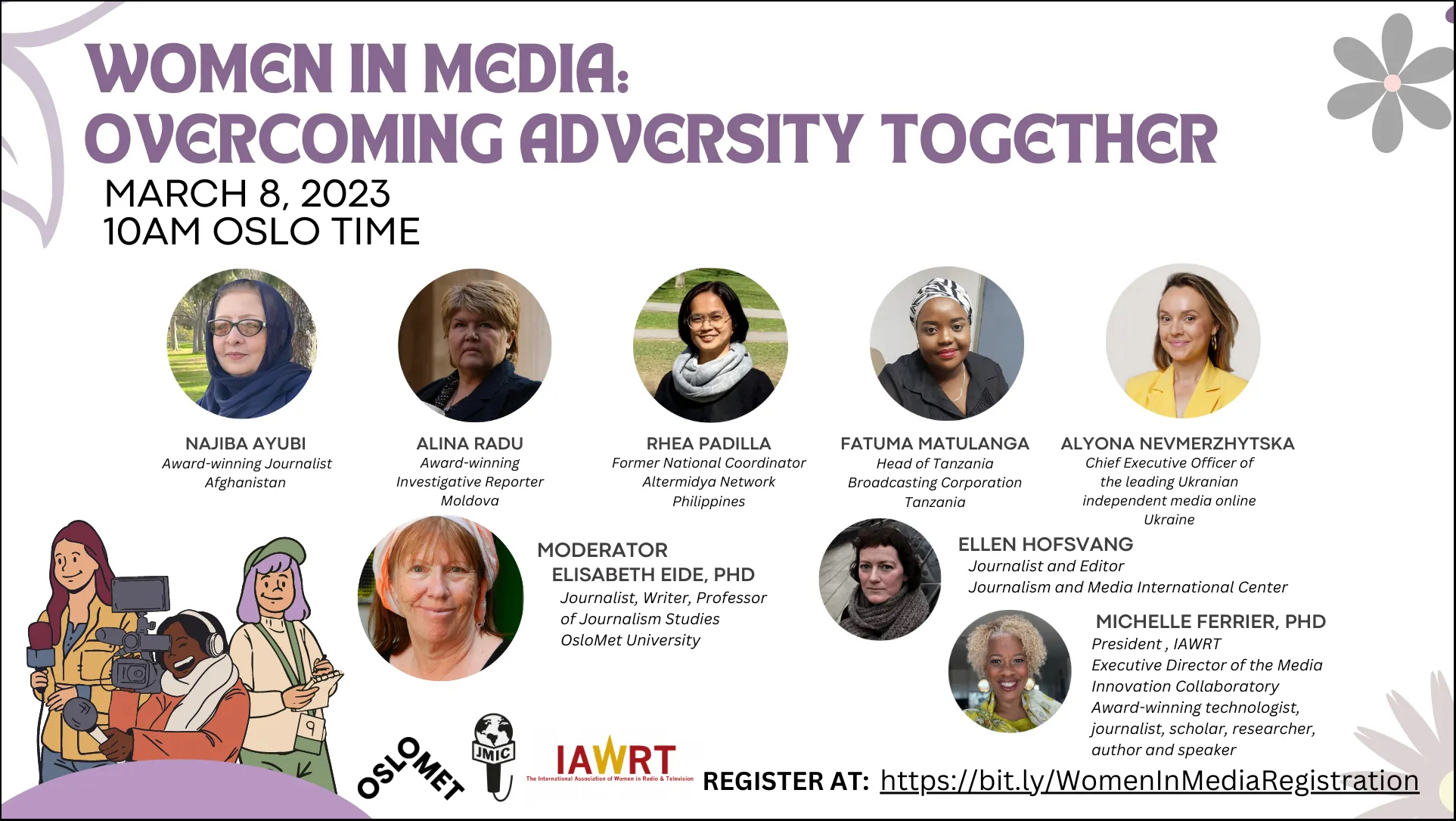 8 March: Women in Media - overcoming adversity together - JMIC