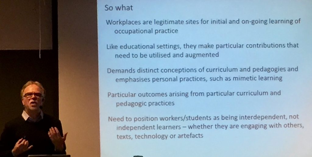 Stephen Billett - Arbeidsplassen som læringsarena - Kristin Holte Haug